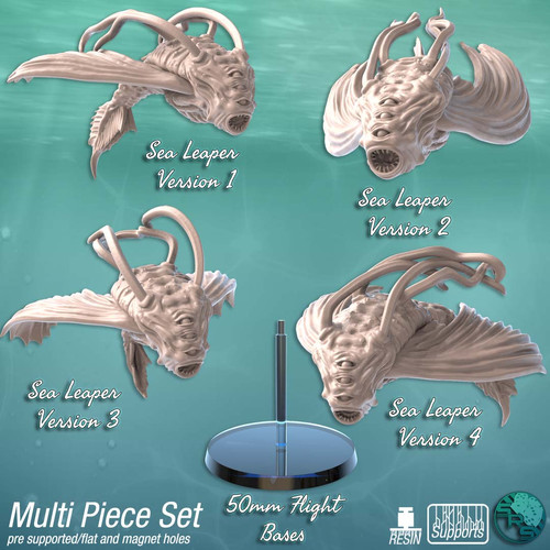 SRS Studios Dark Tides Sea Leapers Set | 3D KINGDOMS