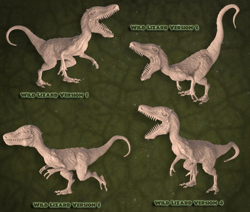 March of the Lizardmen- Wild Lizards and bases 28mm | 3D KINGDOMS