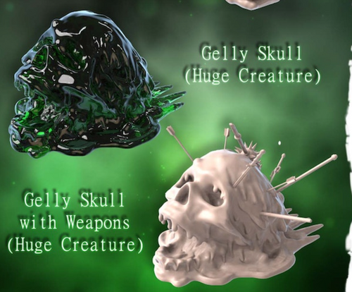 SRS Studios Slime Skull | 3D KINGDOMS