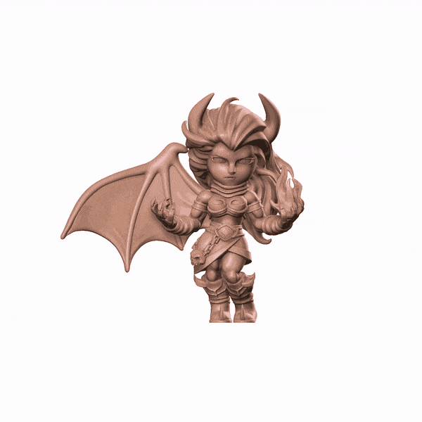 Chibiatures by Dennis Xawery Moore | 3D KINGDOMS