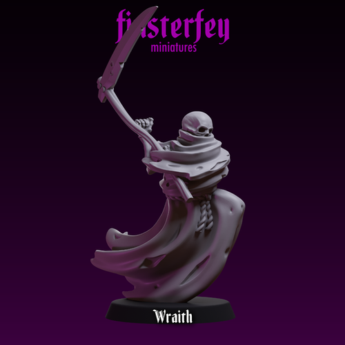 Finsterfey Miniatures Wraith X1 28mm | 3D KINGDOMS