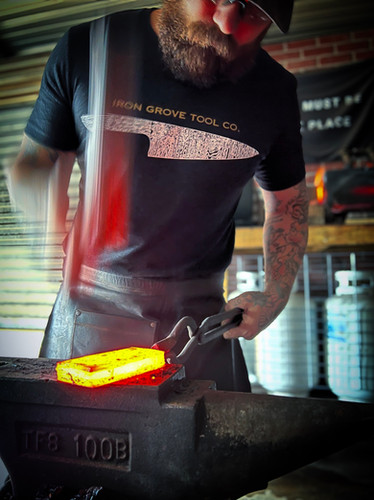 Steel Topography Tee | Iron Grove Tool Co