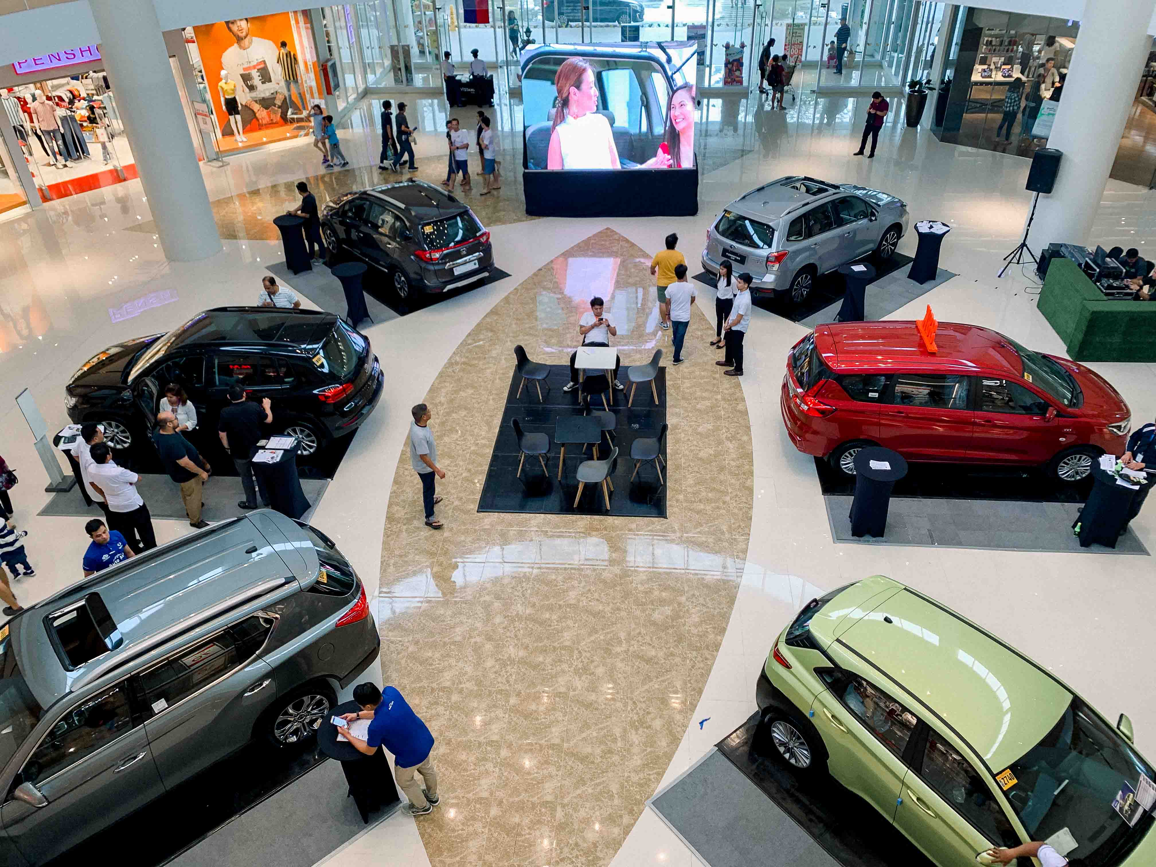Mall Car Exhibit and Launch