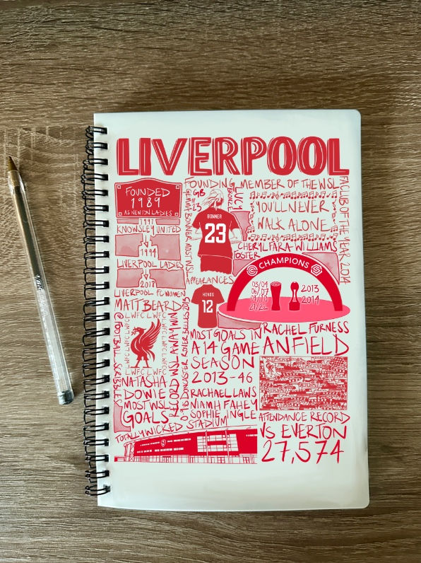 Liverpool Notebook | Kirsty Fitchet Art