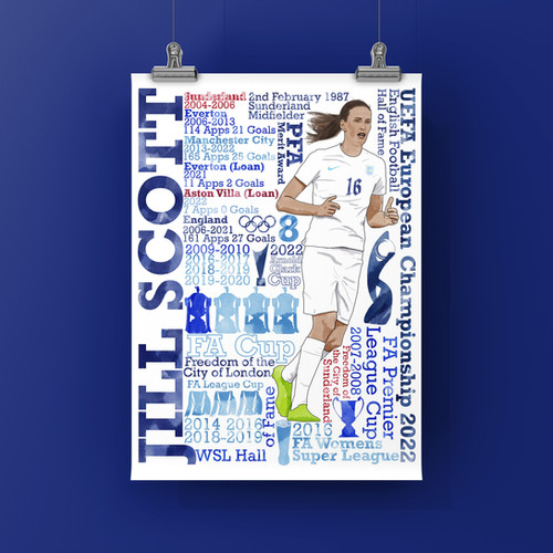 Jill Scott Print | Kirsty Fitchet Art