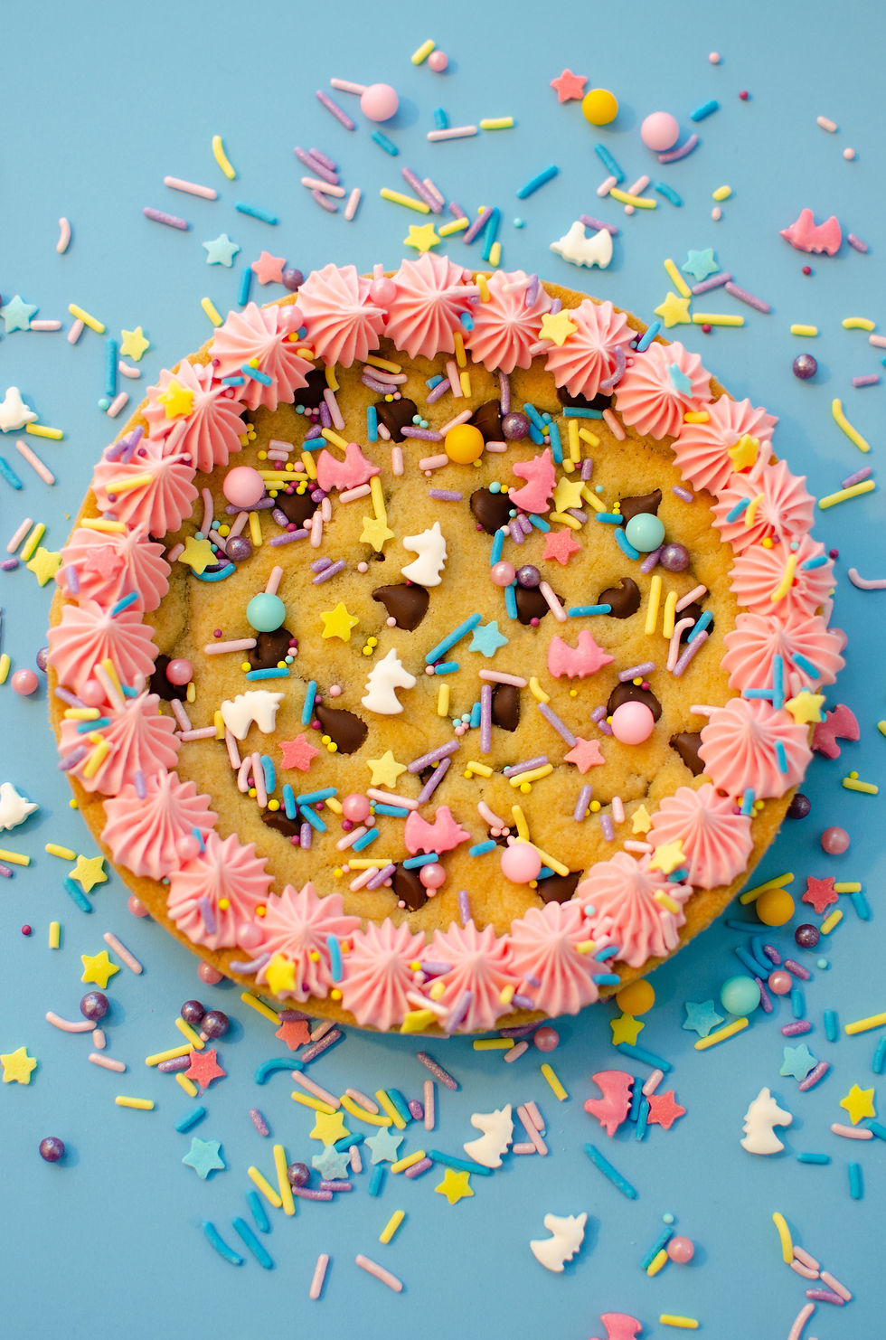 Mini Chocolate Chip Cookie Cake