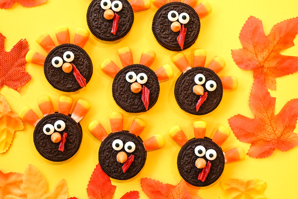 Edible Craft: Turkey Time Oreos + Cookie Card