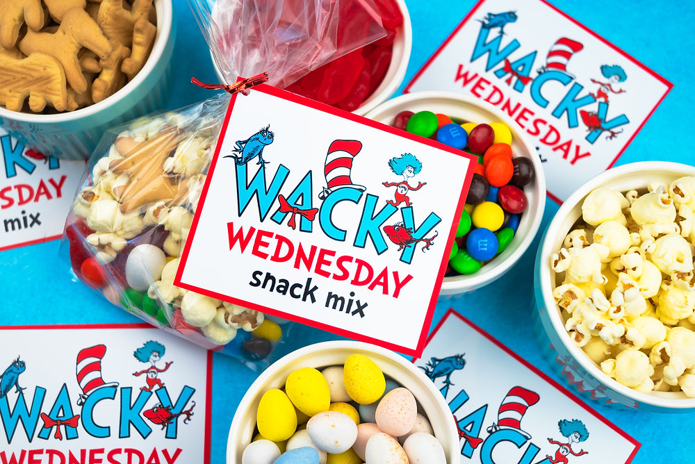 Read Across America Week: Dr. Seuss Wacky Wednesday Snack Mix
