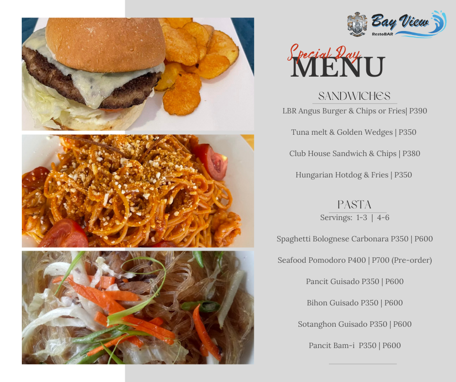 Bay View Resto | Lopez Beach Resort