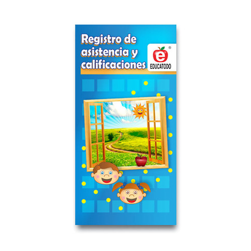 Registro de asistencia y calificaciones azul (ventana) | Educatodo Colima