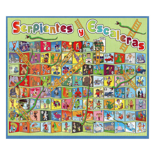 Serpientes y escaleras mini | Educatodo Colima