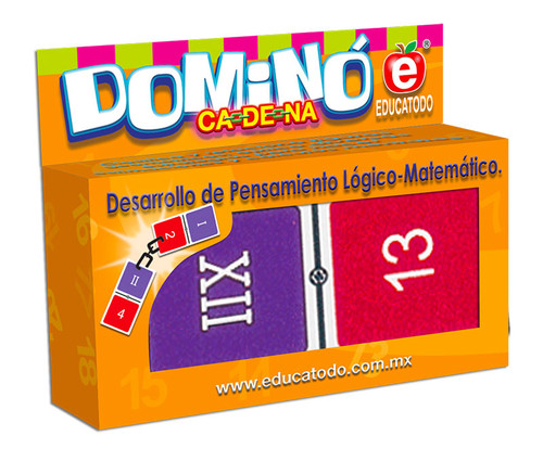 Dominó números romanos | Educatodo Colima