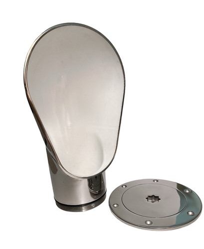 Teardrop Cowl Vent with Deck Plate | Buchan Marine