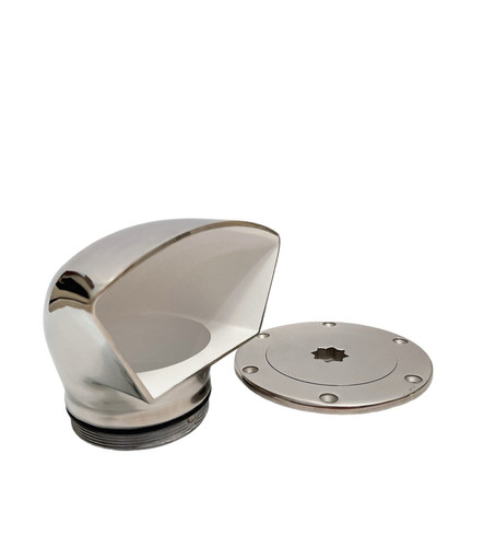 Low Profile Cowl Vent with Deck Plate