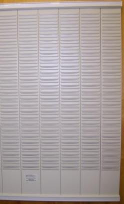 4650BG- #4 size T-card rack 300 card capacity | T Card Supplies