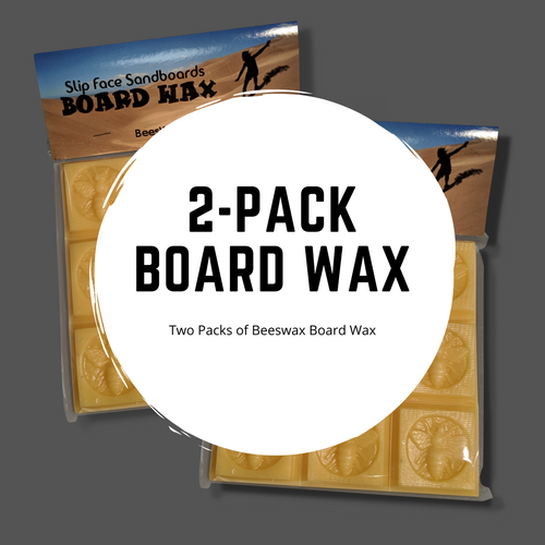 Two Pack Board Wax—Beeswax | Slip Face Sandboards