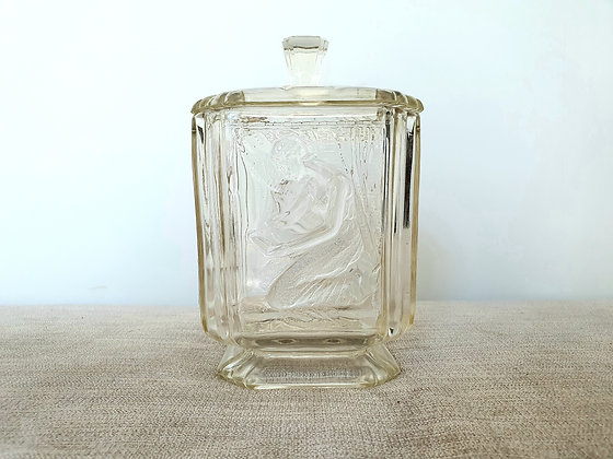 Sowerby Clear Pandora's Box | Anna's Art Deco