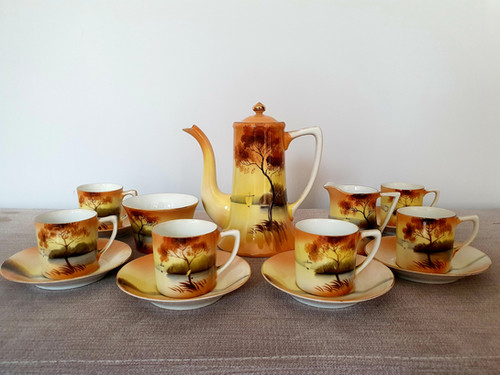 Noritake Coffee Set | Anna's Art Deco