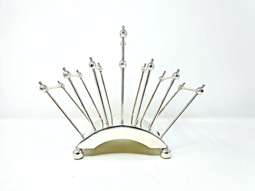 Christopher Dresser Toast Rack | Anna's Art Deco