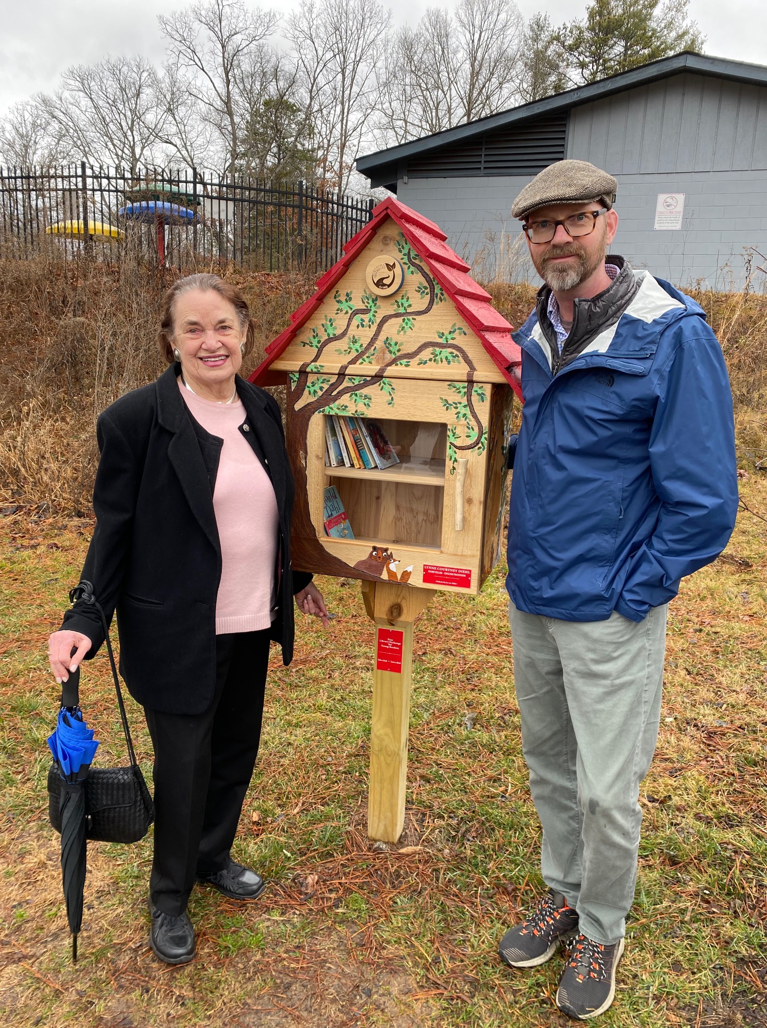 Free Exchange Library Box Dedicated in Honor of Lynne Diehl