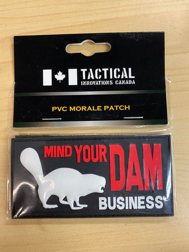 TIC mind your Dam Business Patch | battlerattle