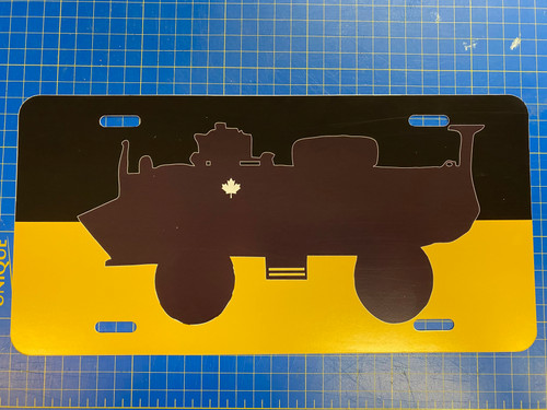 Windsor Flag with TAPV License Plate | battlerattle