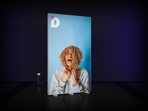 1400mm x 2440mm WhiteBox Edge-Lit Display | Imagine Displays