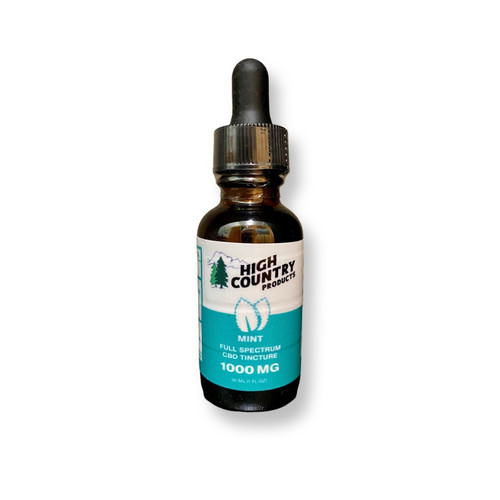 500MG - 1000MG Sweet Mint Tincture | High Country Product