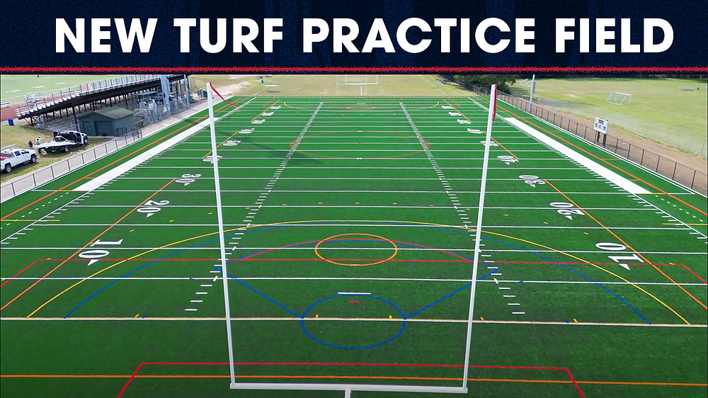 New Turf Practice Field