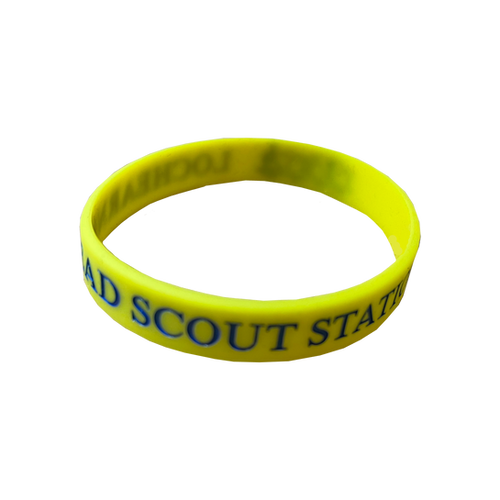 Lochearnhead Scout Station Wristband - Yellow | HCSC