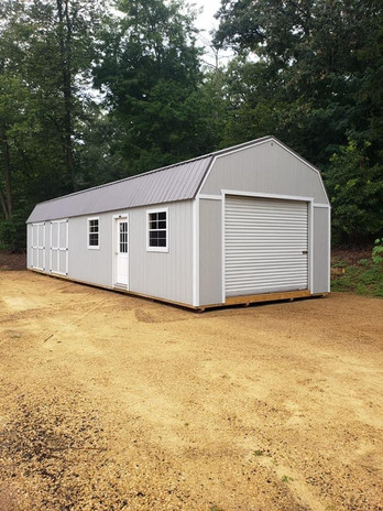 Lofted Garage | Maco Structures and Trailers