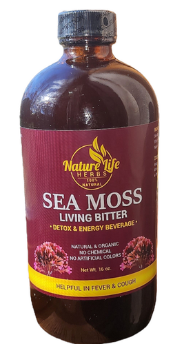 Sea Moss Living Bitters (16 oz) | Tafika Arts