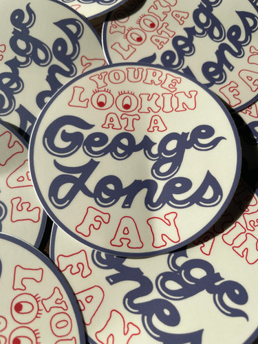George Jones Fan Stickers | taylorwrightrushing
