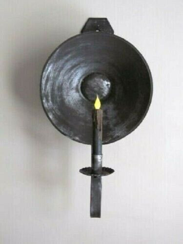 Handcrafted Early American Colonial Tinsmith Patriot Candle Sconce | N ...