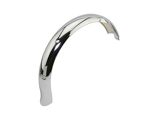 16 FLARED REAR FENDER CHROME | LowriderCustomsCycle