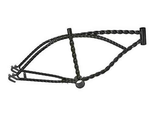 20 TWISTED LOWRIDER FRAME BLACK | LowriderCustomsCycle