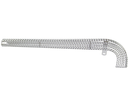 26 LOWRIDER LUCKY 7 TWISTED CHAIN GUARD CHROME | LowriderCustomsCycle