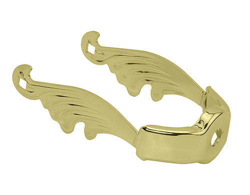 SPRING FORK WING EXTENDED CROWN GOLD | LowriderCustomsCycle