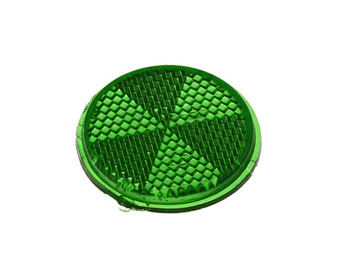 MIRROR REFLECTOR 42MM GREEN | LowriderCustomsCycle