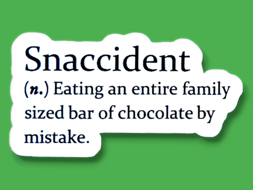 Snaccident Sticker | Crafty Little Fox