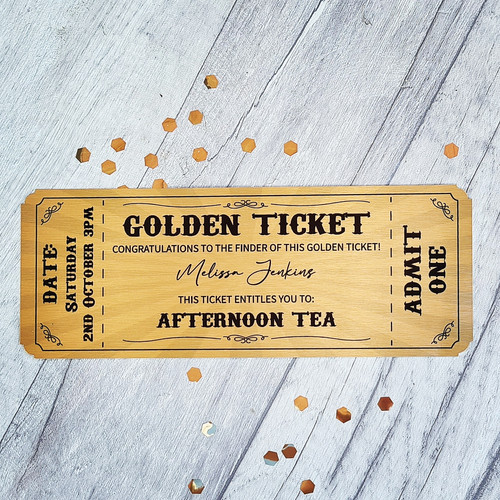 Golden ticket! | Crafty Little Fox