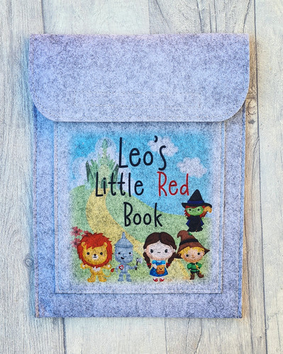 Wizard of Oz red book folder | Crafty Little Fox