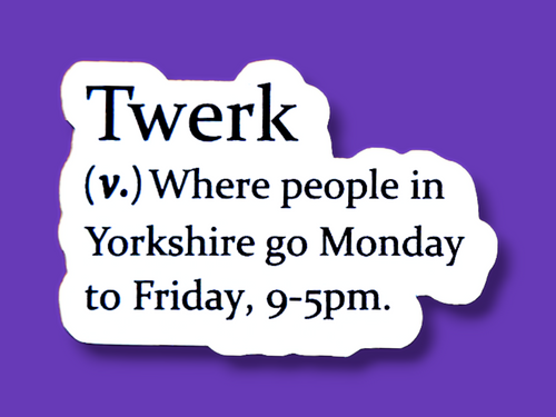 Twerk Sticker | Crafty Little Fox