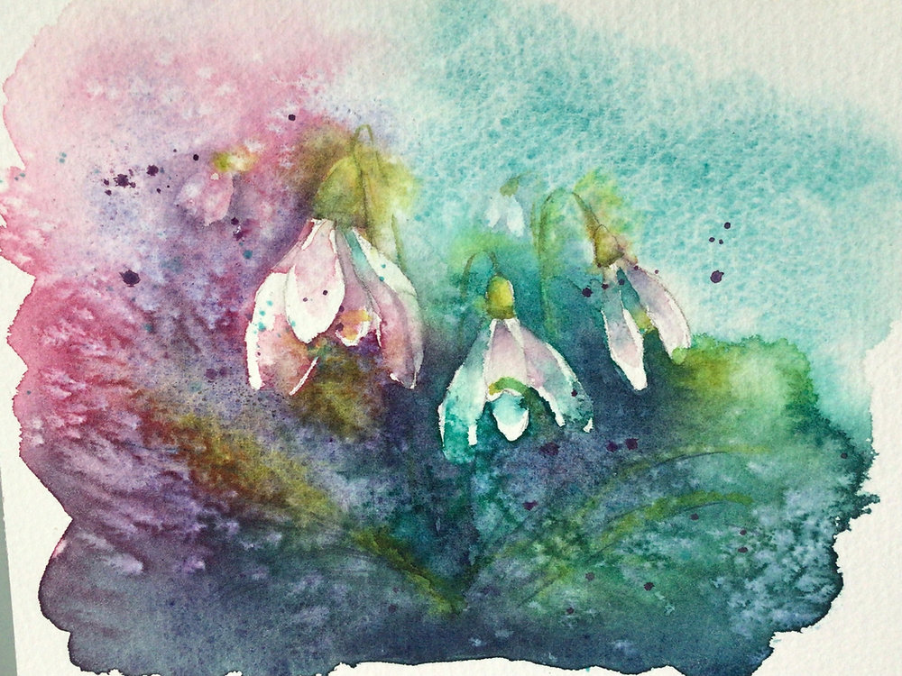 Snowdrops tutorial