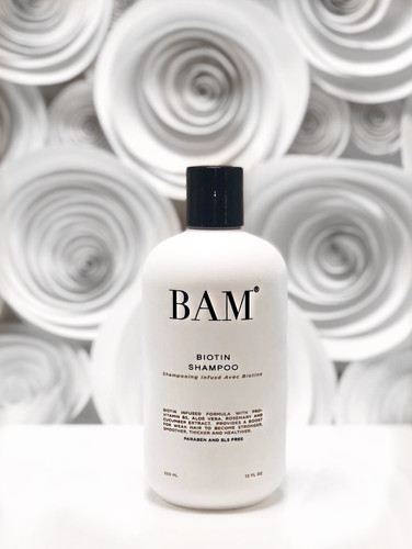 BAM Biotin Shampoo | BAM blowout & makeup