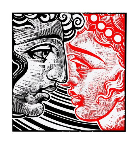 Evolution Of LOVE | Linogravures Luca