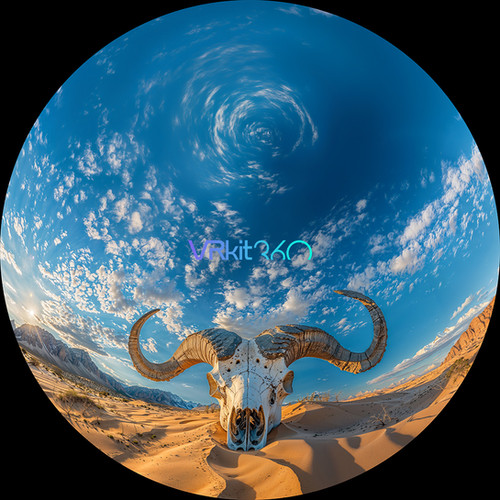 Argali - Mountain sheep skull v2 8K Fisheye | Vrkit 360