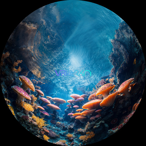 Underwater world 8K Fisheye | Vrkit 360