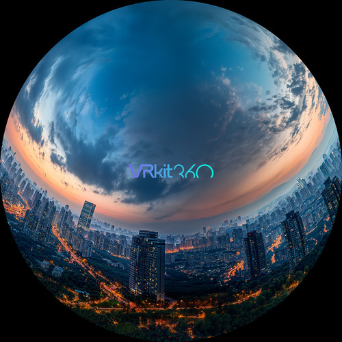 Night city v4 8K Fisheye | Vrkit 360