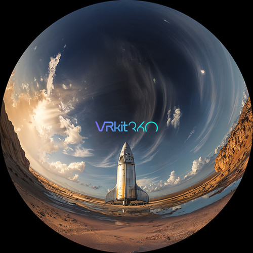 SpaceX starship 8K Fisheye | Vrkit 360